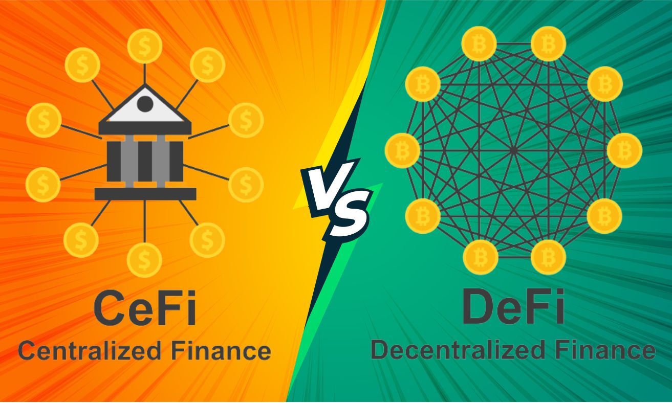 What's the Difference between DeFi vs CeFi in the Crypto World? What's the Difference between DeFi vs CeFi in the Crypto World?